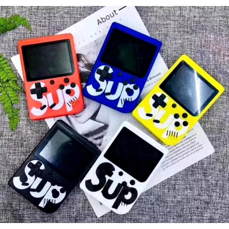 Jual Game Boy Mini SUP LCD 3inch 400 Permainan Portable Gamebot ...