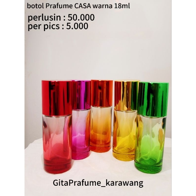 Jual Botol parfum CASA WARNA 30ml/sepray | Shopee Indonesia