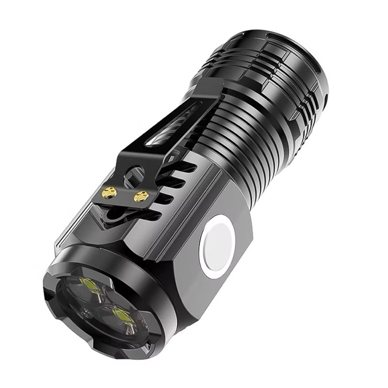 Jual LED Senter Super Terang XHP100 10000 Lumens Jarak Jauh Waterproof ...