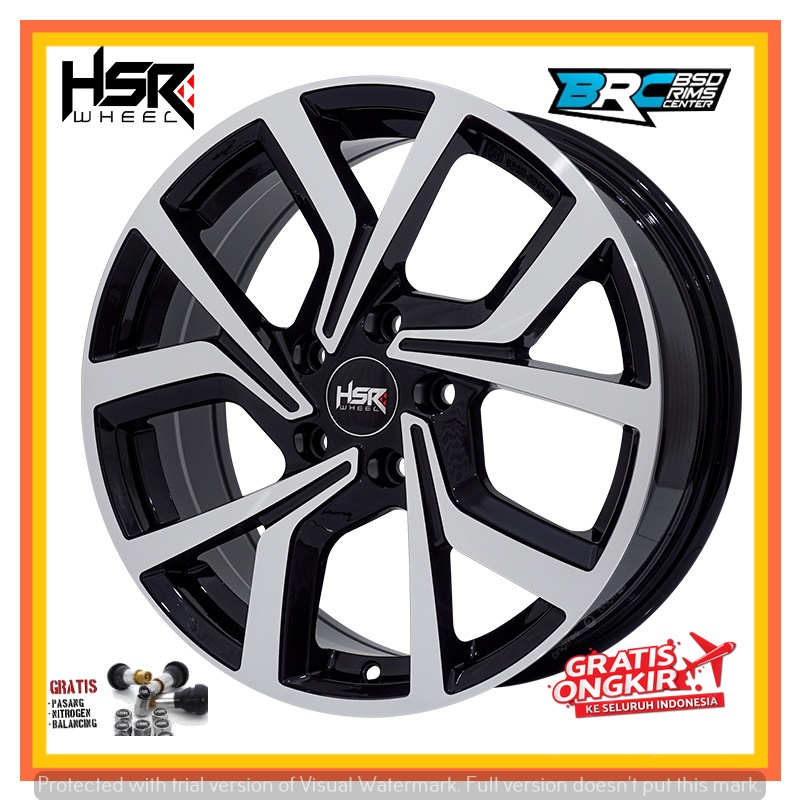 Jual velg mobil mercy HSR WENDER R17 velg racing tangerang selatan ...
