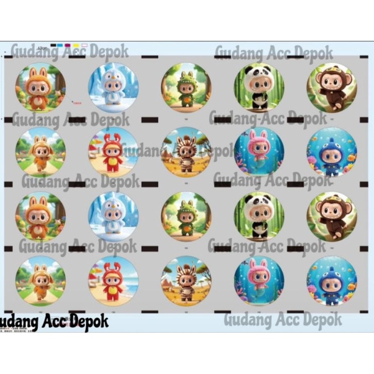 Jual Koleksi Terbaru PLASTIK LID CUP SEALER CUP S KARTUN BUAH DaunTeh ...