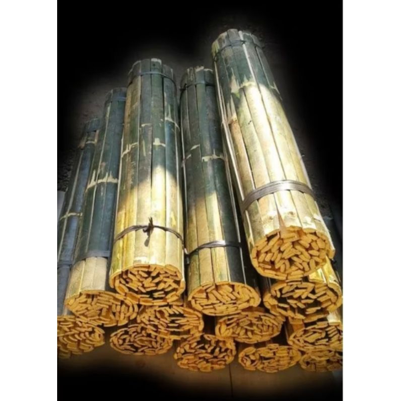 Jual Bambu belah 1 Meter isi 20 batang | Shopee Indonesia