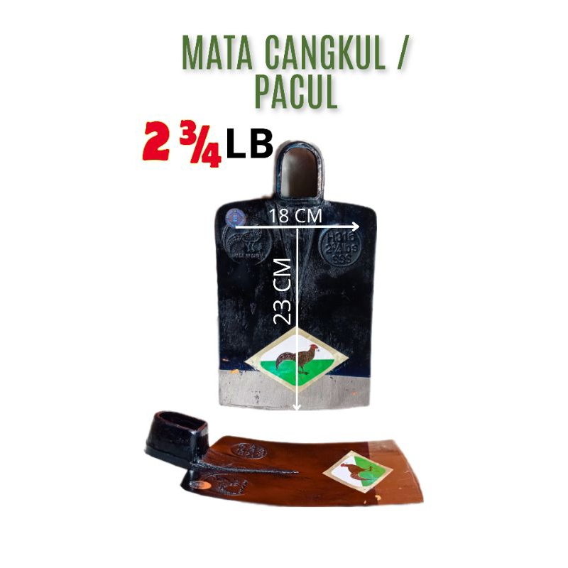Jual CANGKUL Plat Baja Asli Cap Ayam | Shopee Indonesia