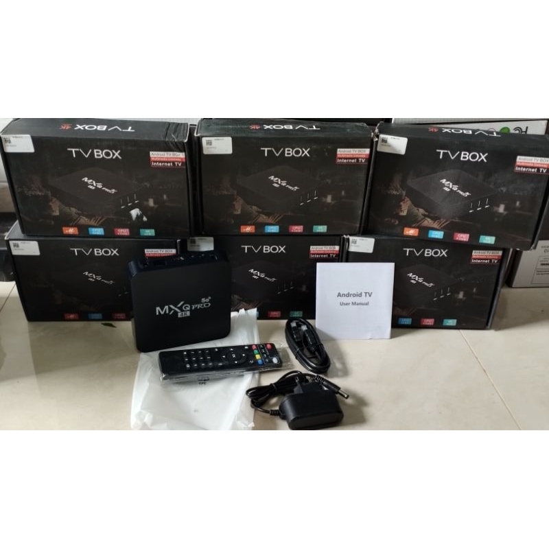 Jual Android Tv Box MXQ PRO 4K 5G Android 13 Ram 16/512 GB Set Top Box ...