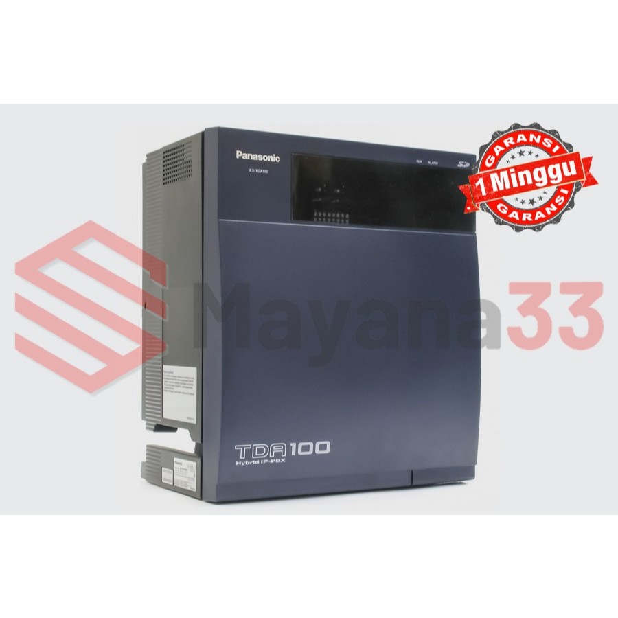 Jual PBAX Panasonic TDA 100 Hybrid IP-PBX KX-TDA100 | Shopee Indonesia