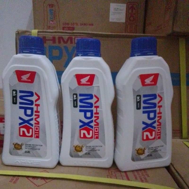 Jual oli AHM mpx2 paket 3botol | Shopee Indonesia