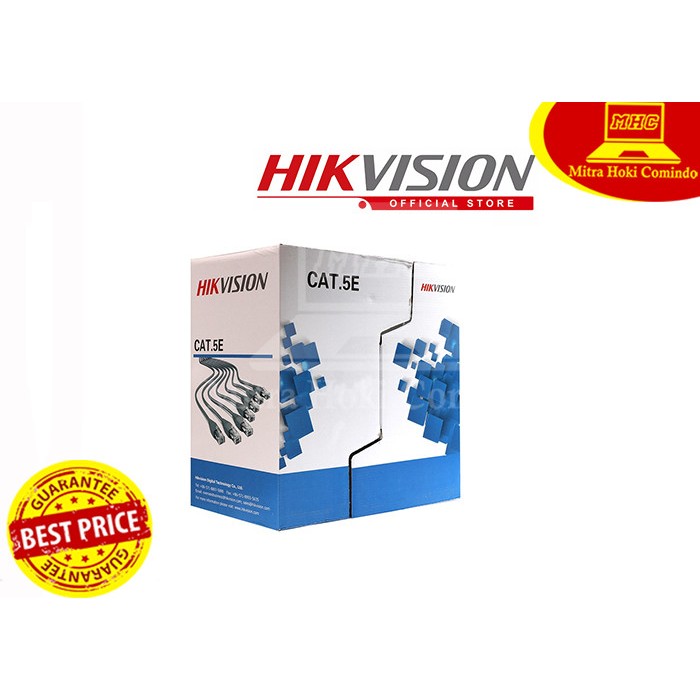 Jual KABEL LAN CAT5 HIKVISION KABEL INTERNET LAN CAT 5 DS-1LN5E-E/E LAN ...