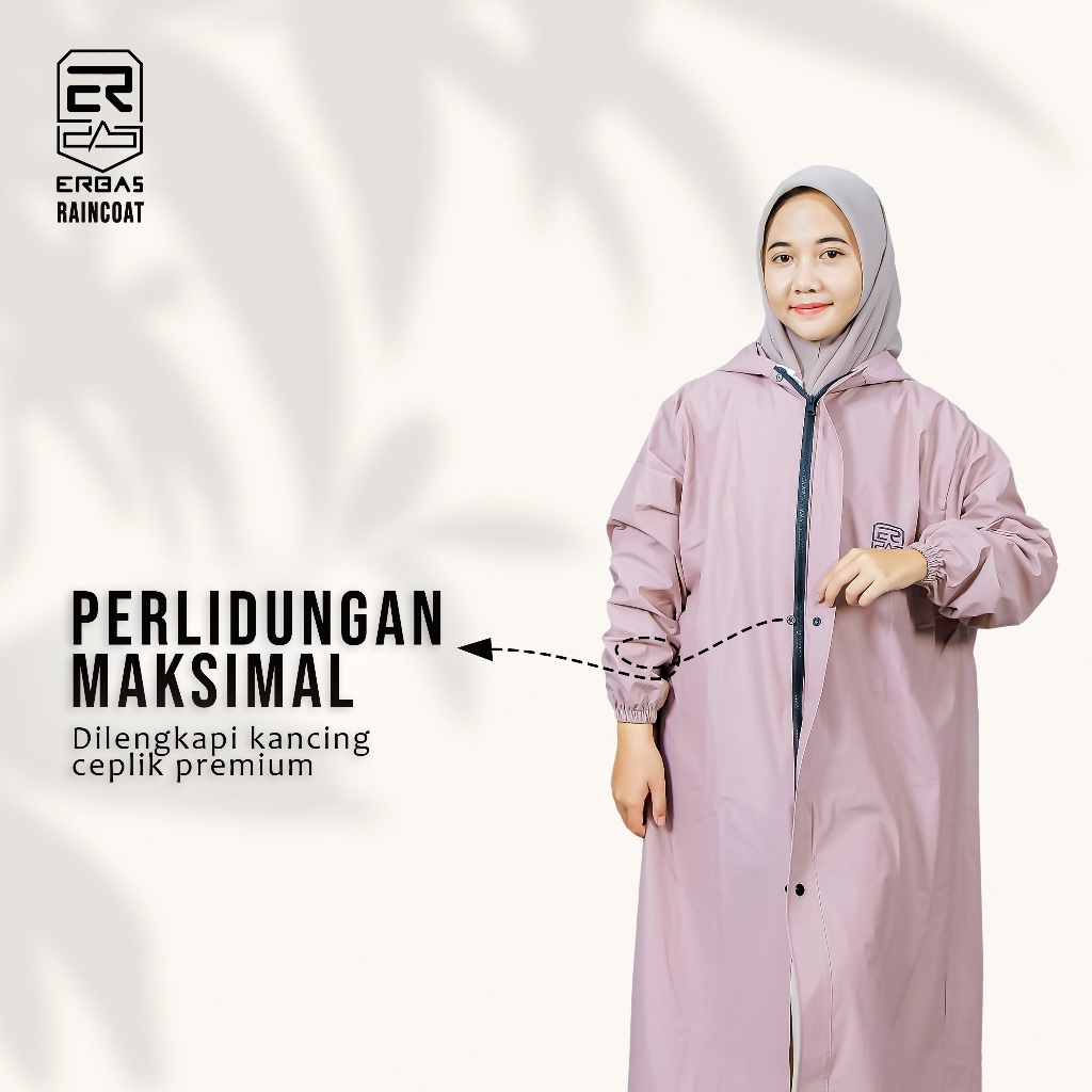 Jual ERBAS RAINCOAT Jas Hujan Dewasa Laki-laki dan Perempuan Model ...