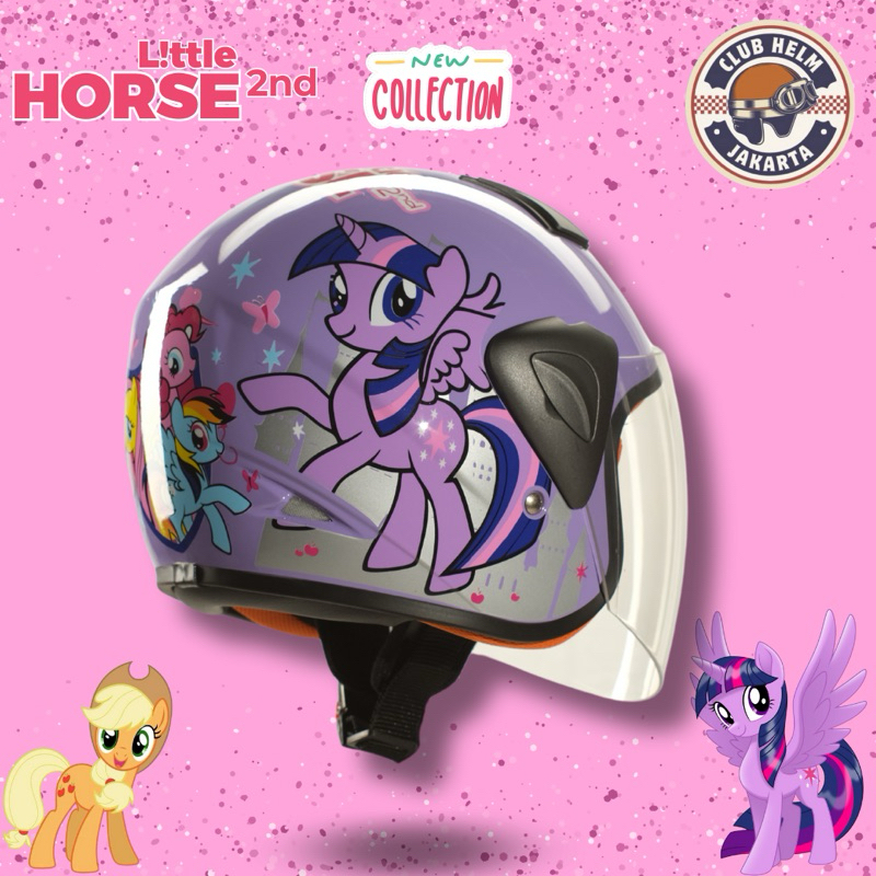 Jual Helm Anak SNI Premium Cewe Perempuan Lucu Karakter The Little Pony ...