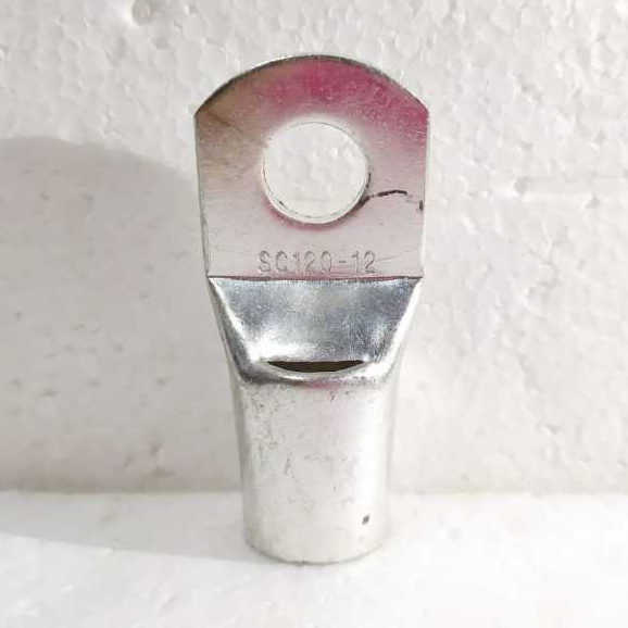 Jual Skun Kabel 120mm Lubang Baut 12mm Tipe SC Tembaga Chrome | Shopee Indonesia