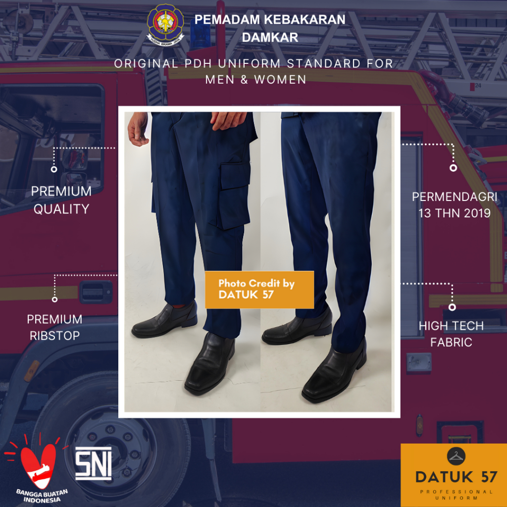 Jual Original Premium by Datuk 57 Seragam Bawahan PDH PDL Pakaian Dinas ...