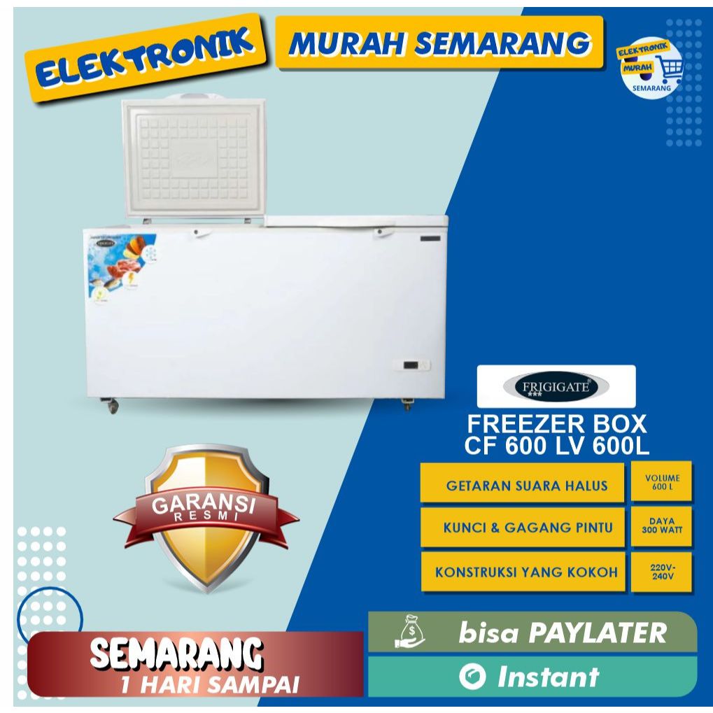 Jual CHEST FREEZER / freezer BOX FRIGIGATE 600 liter CF 600 LV | Shopee ...