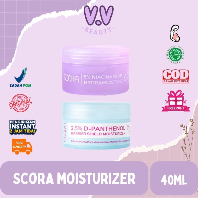 Jual SCORA - Moisturizer 5% Niacinamide Hydramoist Gel/2.5% D-Panthenol ...