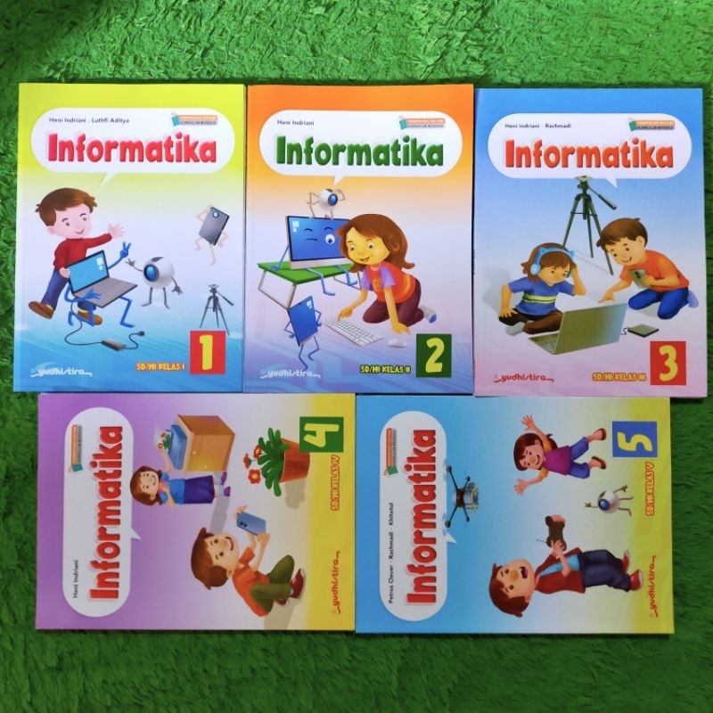 Jual ORIGINAL BUKU INFORMATIKA KELAS 1 2 3 4 5 SD/MI KURIKULUM MERDEKA | Shopee Indonesia