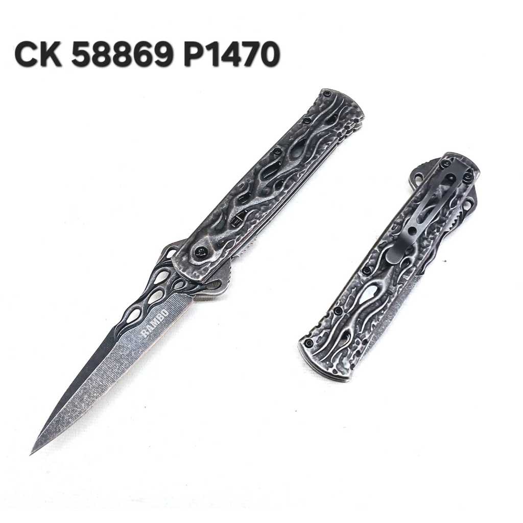 Jual Pisau Saku Lipat RAMBO P1470 Survival Kit | Shopee Indonesia