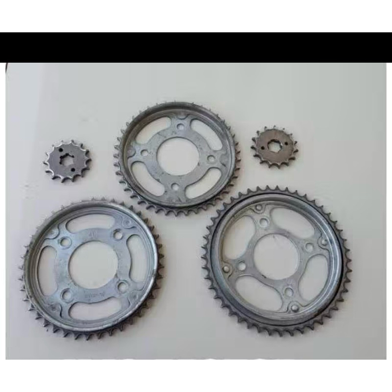 Jual gear gir + 1set depan blakang only HONDA SONIC 150R size 41T 42T ...