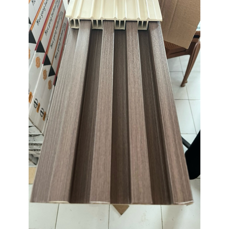 Jual Wood WPC Wall panel 2.9Meter*16Cm Dekorasi Dinding Anti Rayap Dan Anti Air WPC Aestetic ...