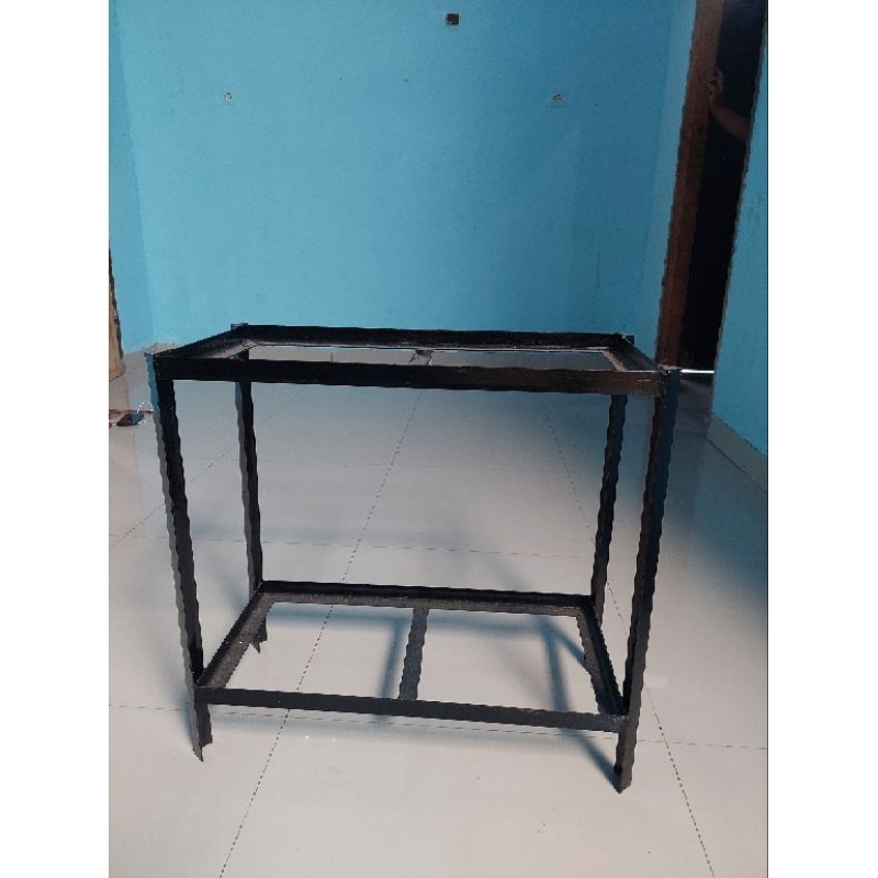 Jual meja aquarium 2 susun P60 L30 T60, rak aquarium 2, tempat aquarium susun P60 L30 T60 ...