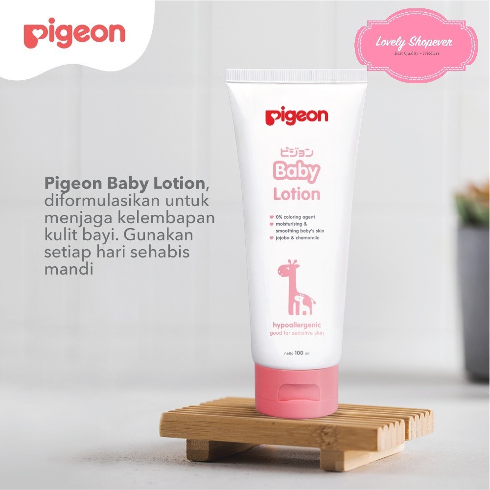 Jual Pigeon Baby Lotion Hypoallergenic 100ml 100 ml | Shopee Indonesia