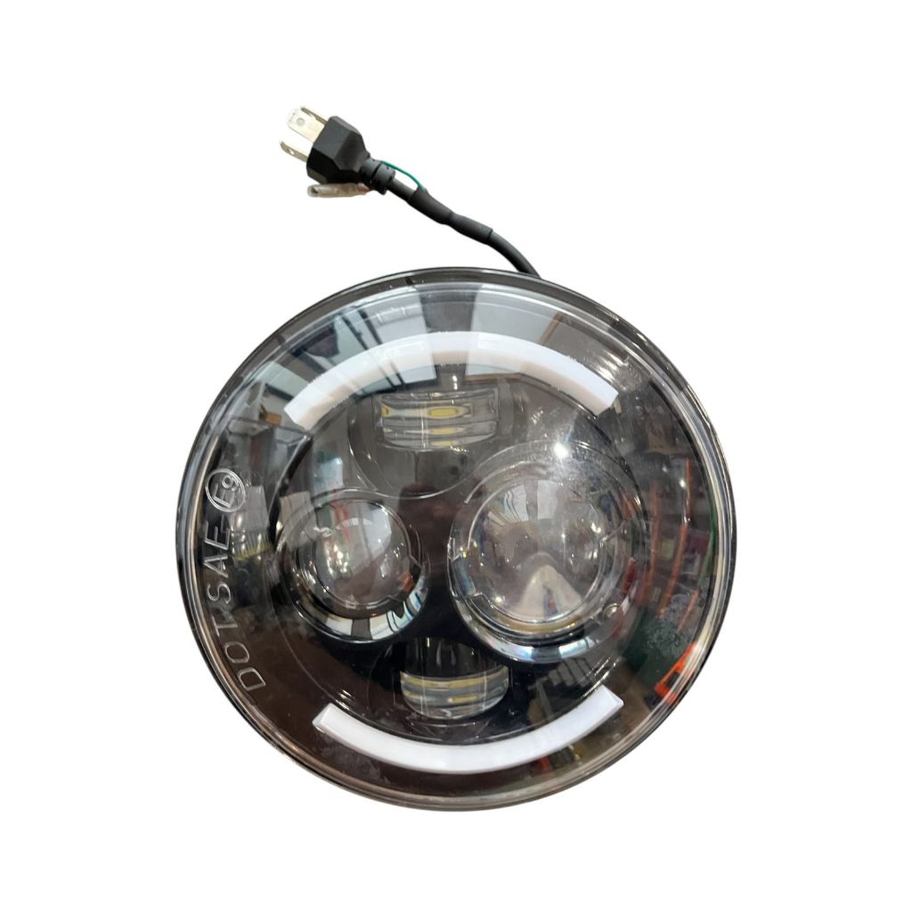 Jual Lampu Daymaker LED 7 Inch 4 mata Lensa 2 warna High/Low | Shopee ...