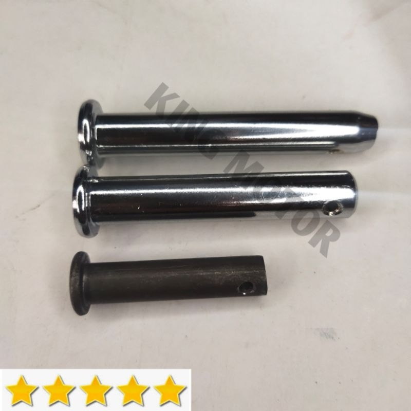Jual 10 Paku Pen Pin As Besi Baja Hitam Crome M8 M10 | Shopee Indonesia