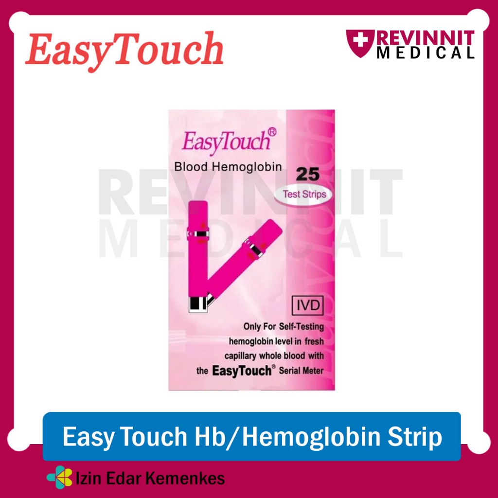 Jual Strip Easy Touch Hb/ Easytouch Hemoglobin / Strip EasyTouch Blood ...