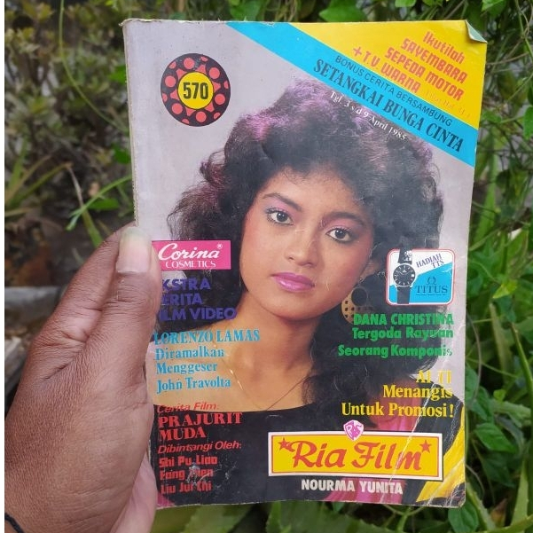 Jual MAJALAH RIA FILM TAHUN 1985 ORIGINAL ( KOLEKSI MAJALAH JADUL LAWAS ...