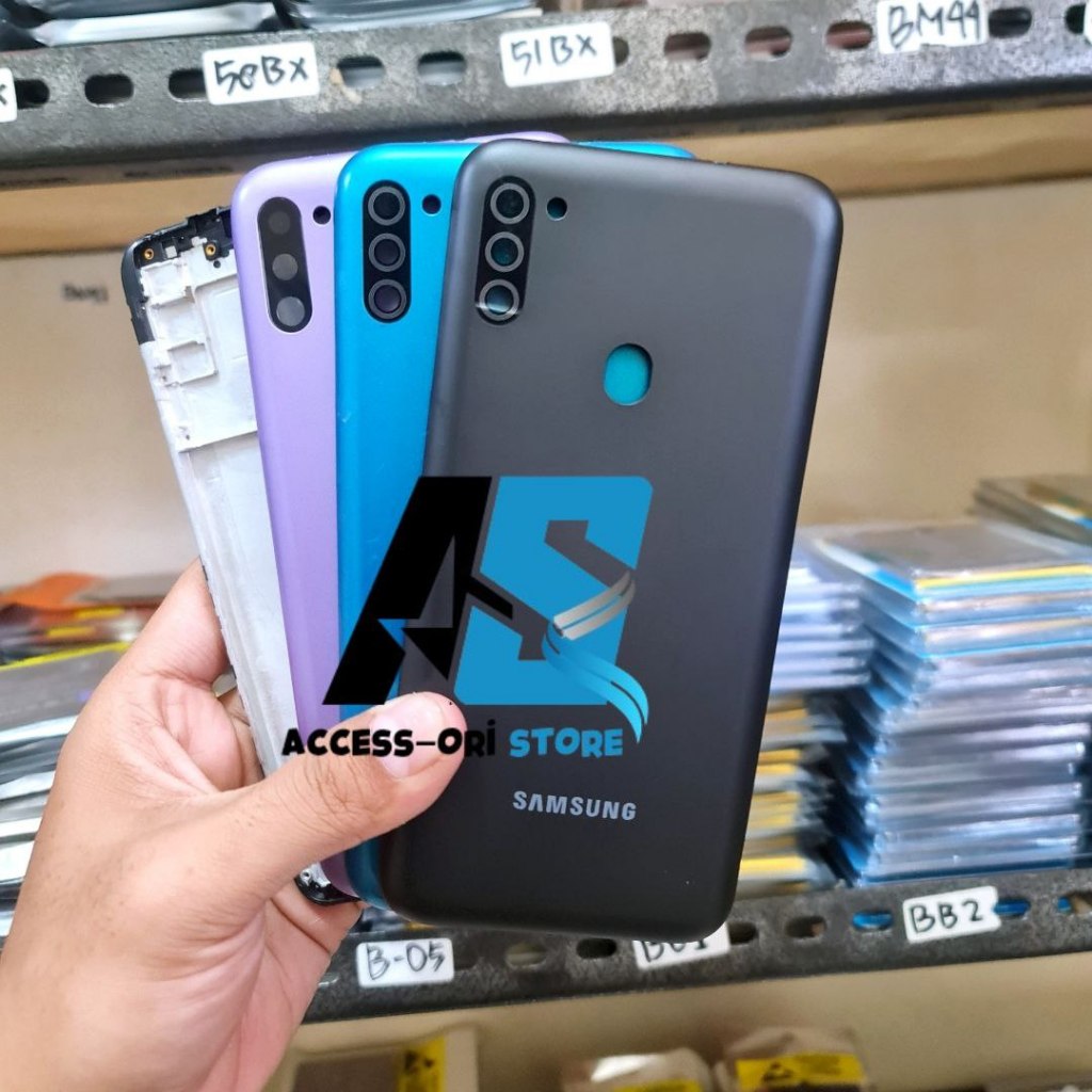 Jual Casing Housing Fullset HP Samsung Galaxy M11 SM-M115F Backdoor ...