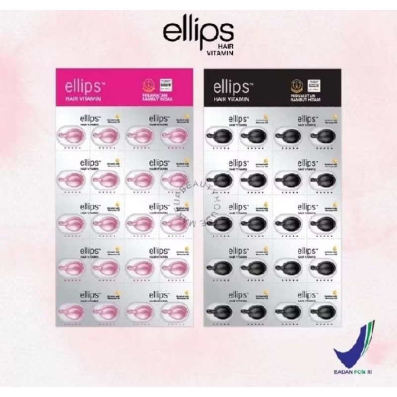 Jual Ellips Hair Vitamin Perawatan Rambut isi 20 | Shopee Indonesia