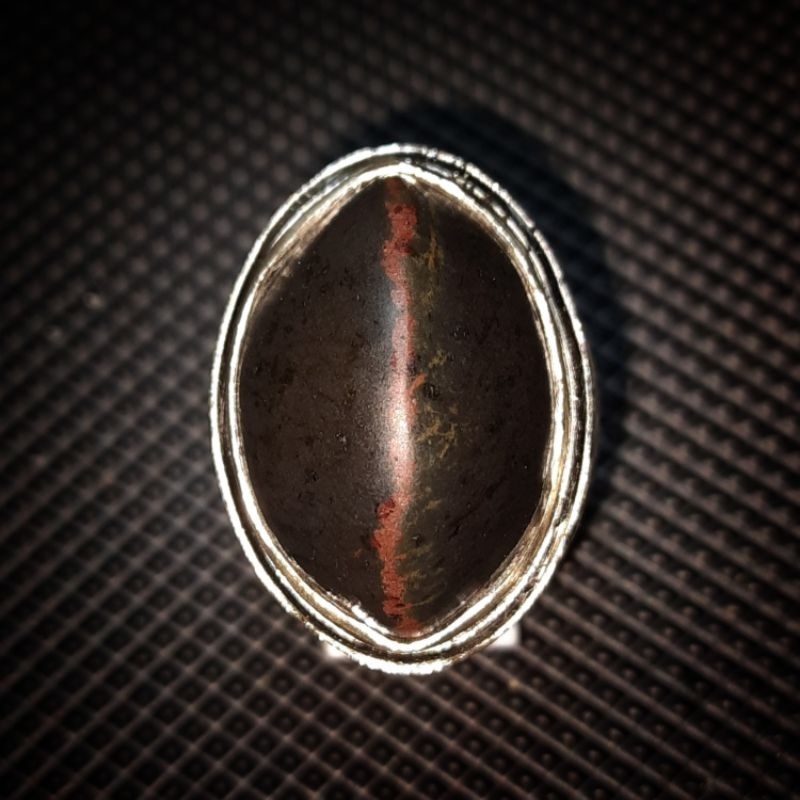 Jual batu akik kendit merah lawasan badar besi | Shopee Indonesia