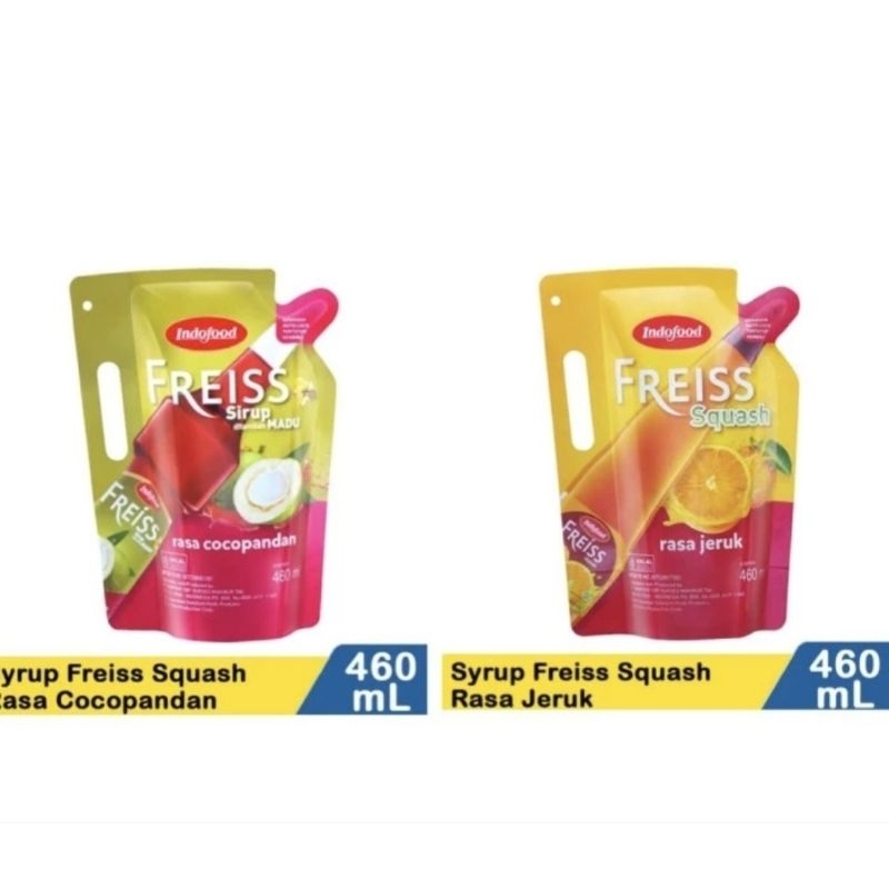 Jual Indofood Freiss Squash Sirup 460 mL | Shopee Indonesia