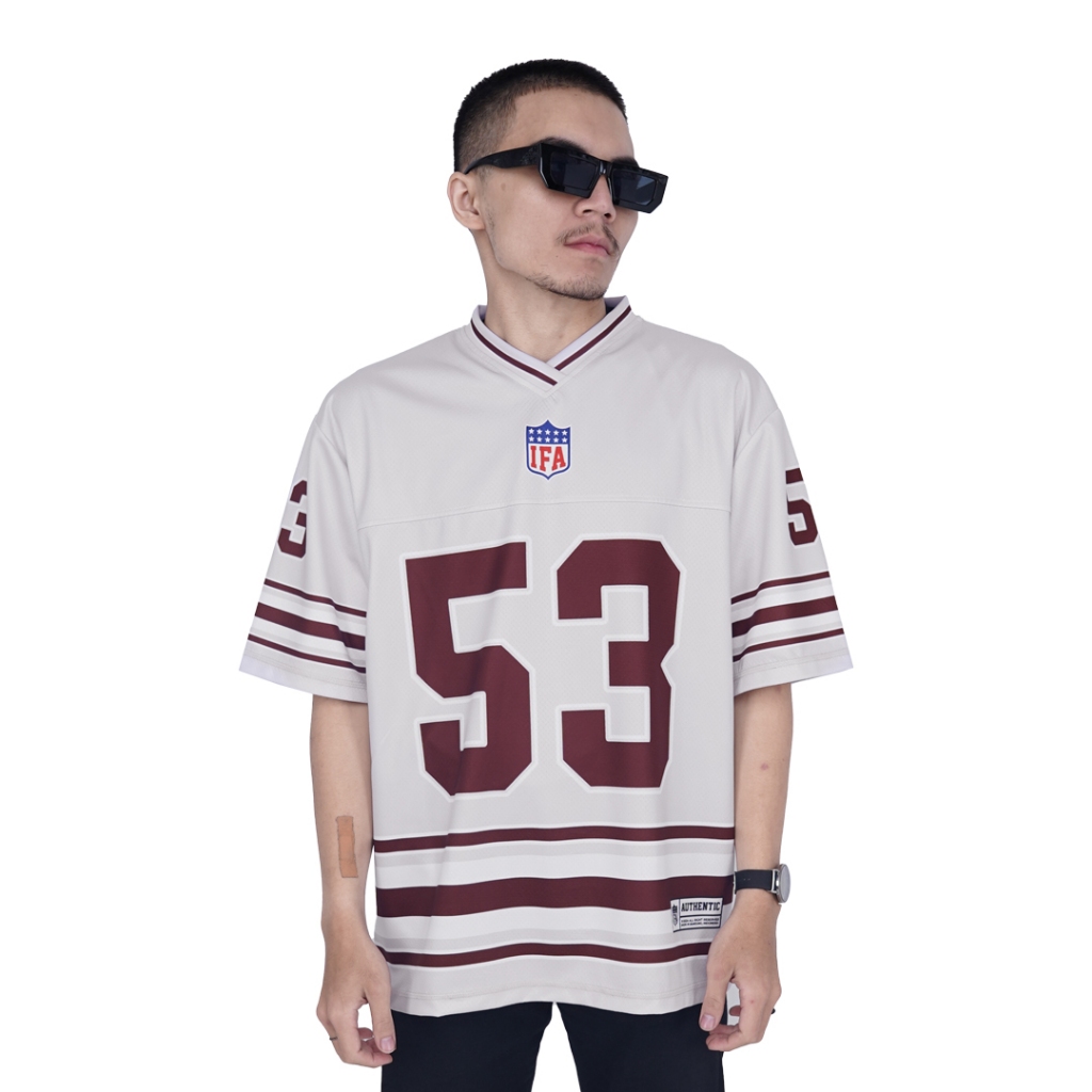 Jual IFA / 53 / Number Series / Jersey / Street wear / Oversize / NFL ...