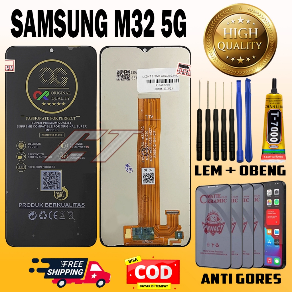 Jual LCD TOUCHSCREEN SAMSUNG M32 5G LAYAR SENTUH ORIGINAL ORI ALL MEREK ...