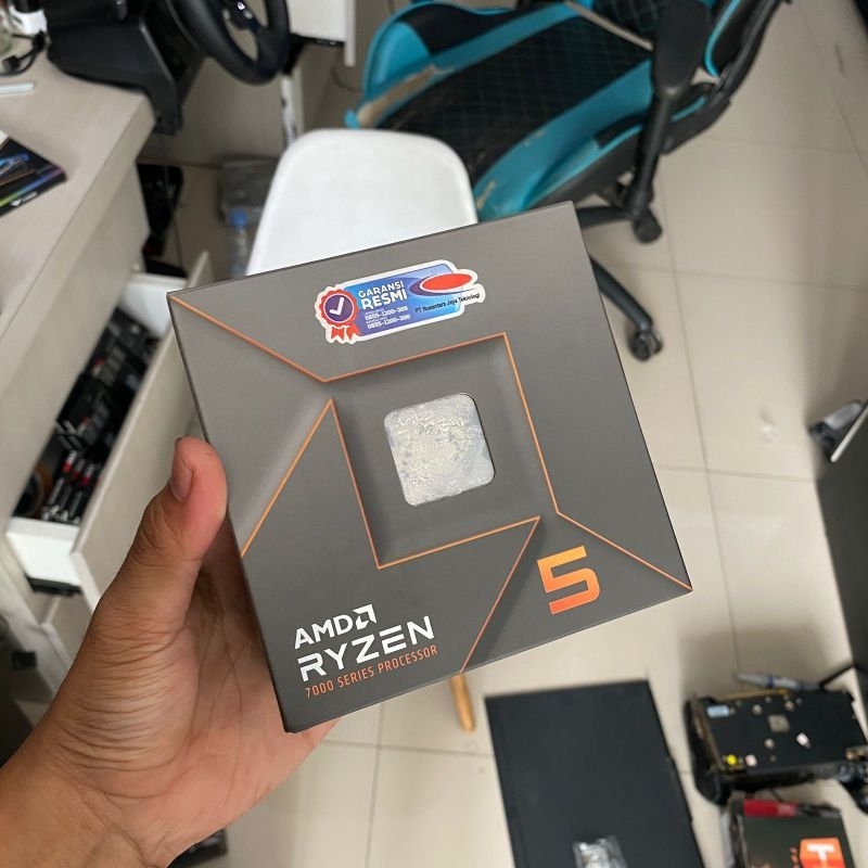 Jual Processor Amd Ryzen 5 7600 box am5 seken garansi on | Shopee Indonesia