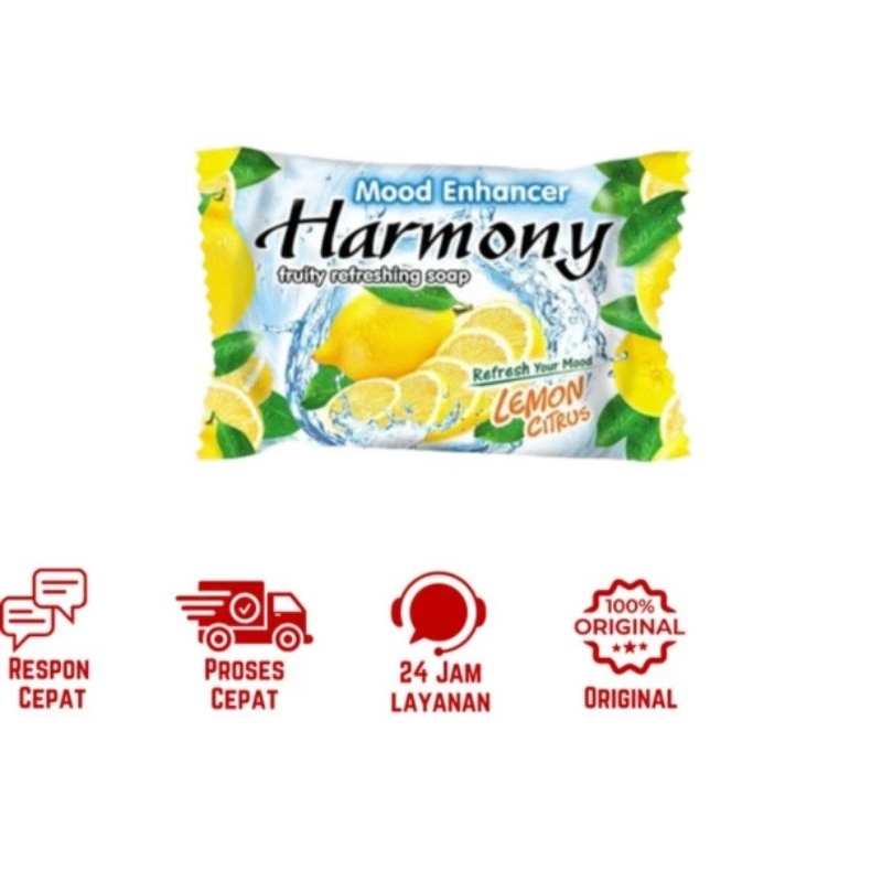 Jual Harmony Soap Lemon 70gr | Shopee Indonesia