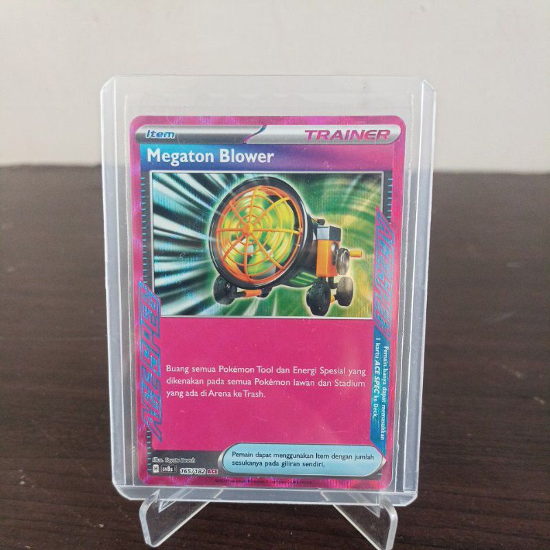 Jual kartu pokemon Megaton Blower Ace Spec SV8s indonesia (kilat rasi ...