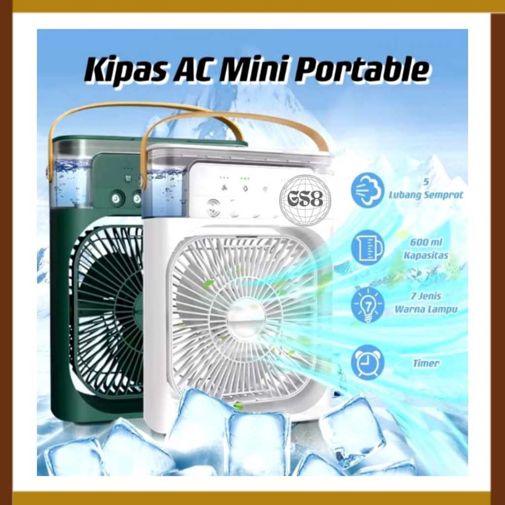 Jual (GS8)Ac Mini /Kipas Ac Pendingin Ruangan Air Conditioner ...