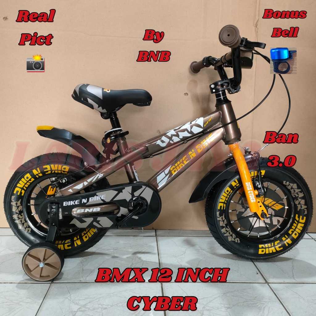 Jual SEPEDA ANAK LAKI LAKI BMX 12 INCH CYBER BY BNB ( BIKE N BIKE ...