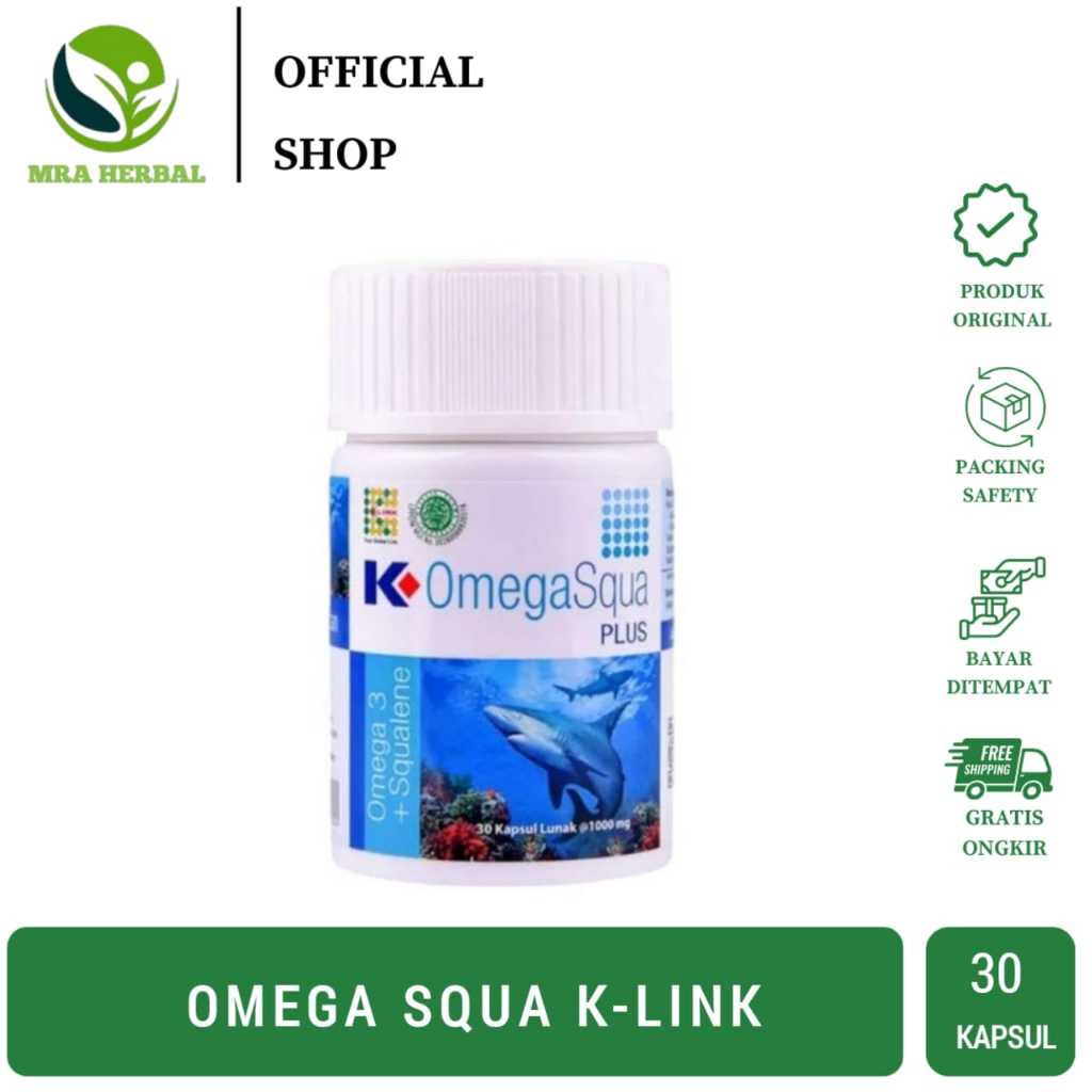 Jual Omega Squa | K Omegasqua Plus | Kapsul Minyak Ikan Omega 3 | Omega ...