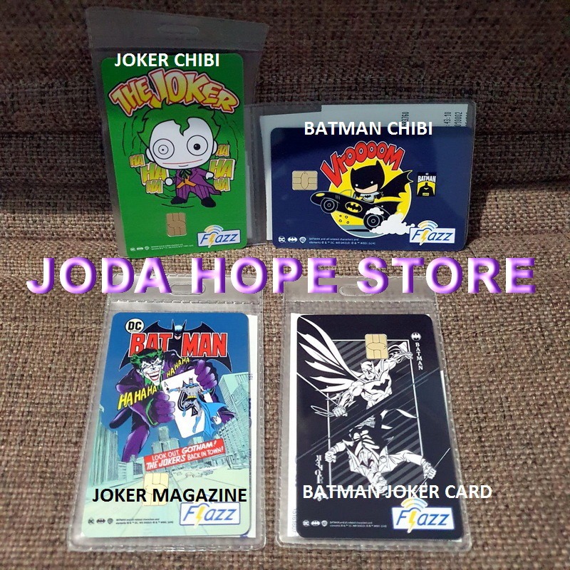 Jual Kartu Flazz Batman Joker Chibi Batman Joker Card Magazine Gen2 ...