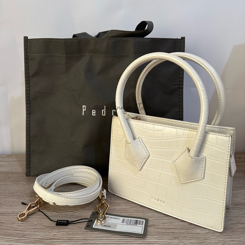 Jual (PRELOVED) Pedro - Mini Croco Bag ORIGINAL | Shopee Indonesia