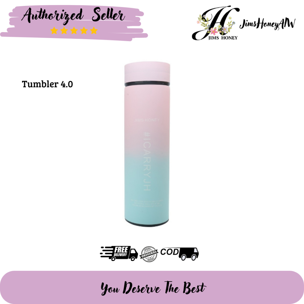 Jual Tumbler Jimshoney v4 original Botol Minum Termos panas dingin ...
