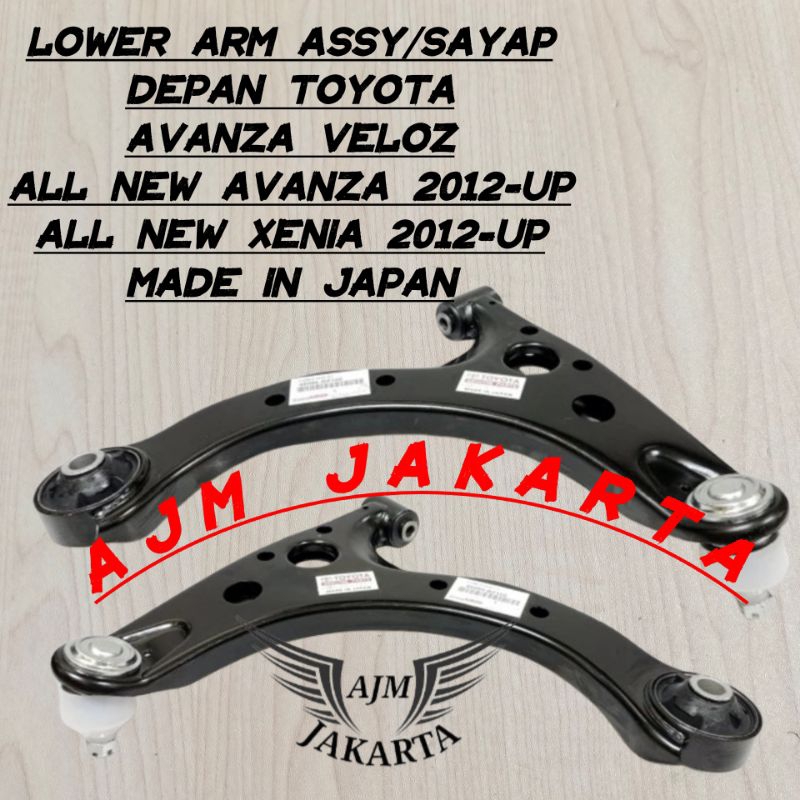 Jual Lower low arm assy sayap depan Toyota All new avanza xenia veloz ...
