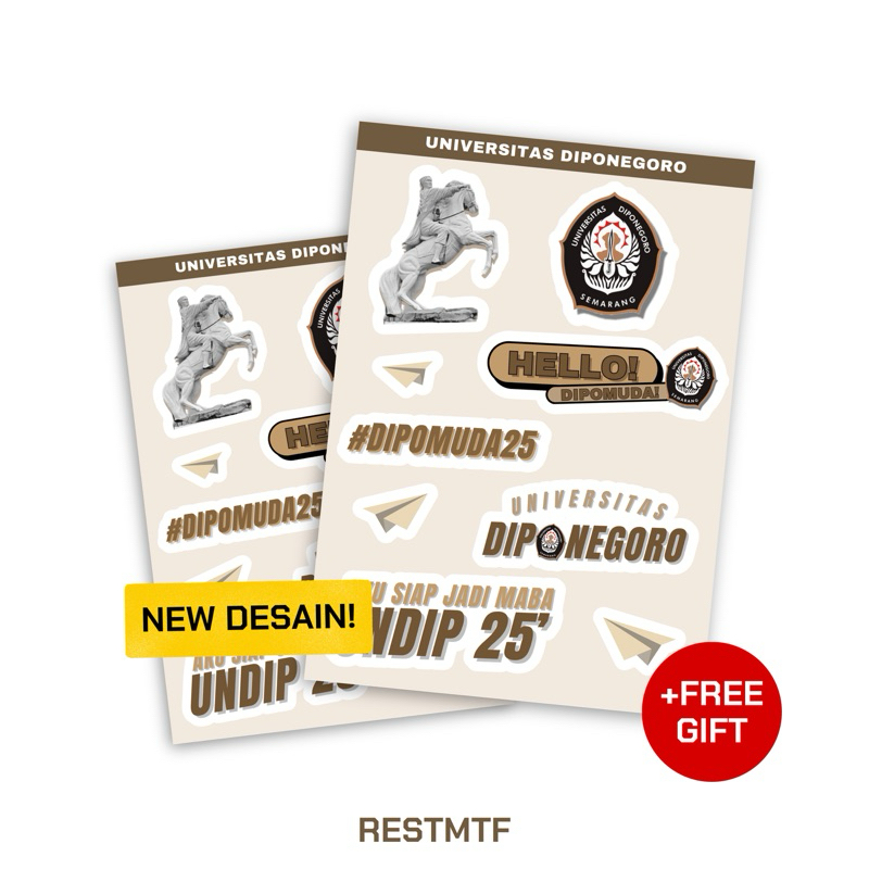 Jual Stiker Universitas Diponegoro - Gantungan Kunci Universitas ...