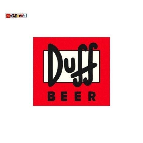 Jual sticker Duff BEER logo stiker retro vintage The Simpsons | Shopee ...