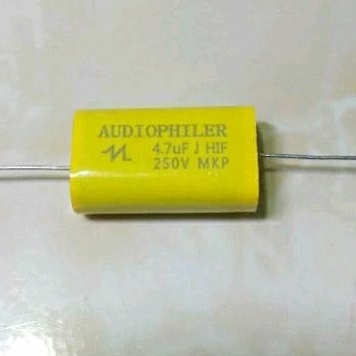 Jual Kapasitor Audiophiler 4.7uF J HIF/250V MKP | Shopee Indonesia