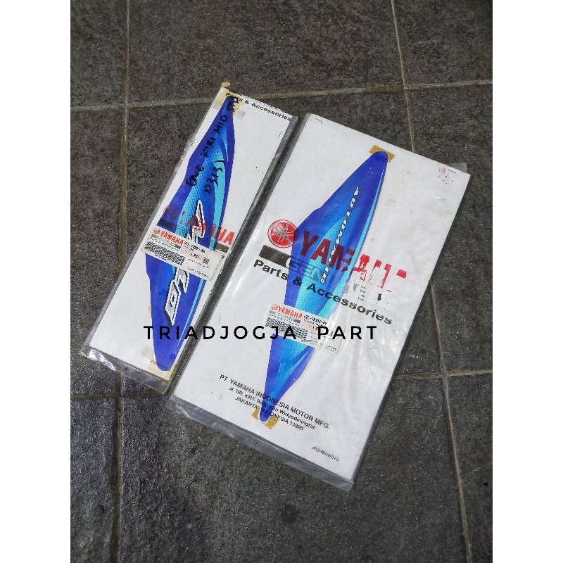 Jual striping sticker graphic decal lis mio sporty 2007 biru original ...