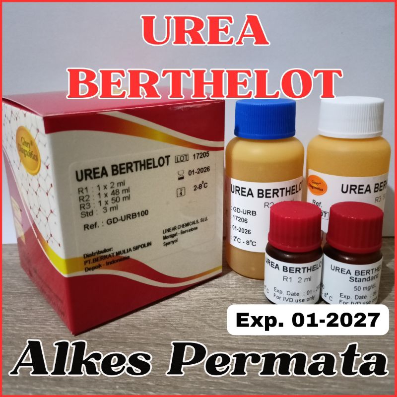 Jual Reagen Urea Berthelot 2×50 ml Glory Diagnostics | Shopee Indonesia
