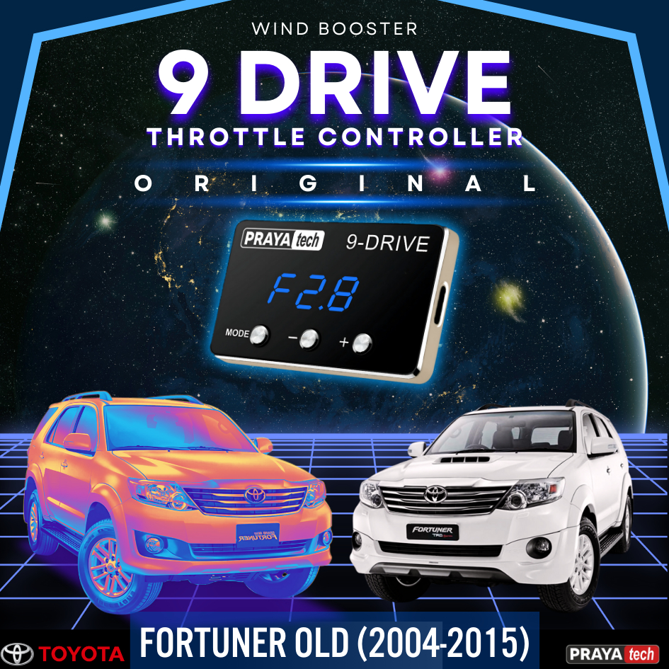 Jual FORTUNER OLD WIND BOOSTER PRAYATECH 9DRIVE 9 DRIVE F1 PIGGYBACK ...
