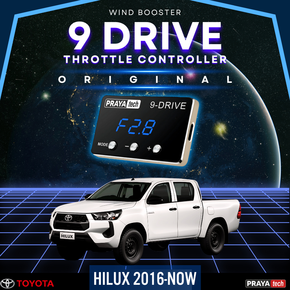 Jual HILUX 2016 - WIND BOOSTER PRAYATECH 9DRIVE 9 DRIVE F1 PIGGYBACK ...